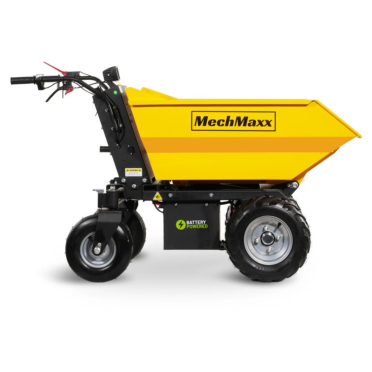 MechMaxx 1100 Lb Electric Mini Dumper, 48V 1000W Brushless Motor ...